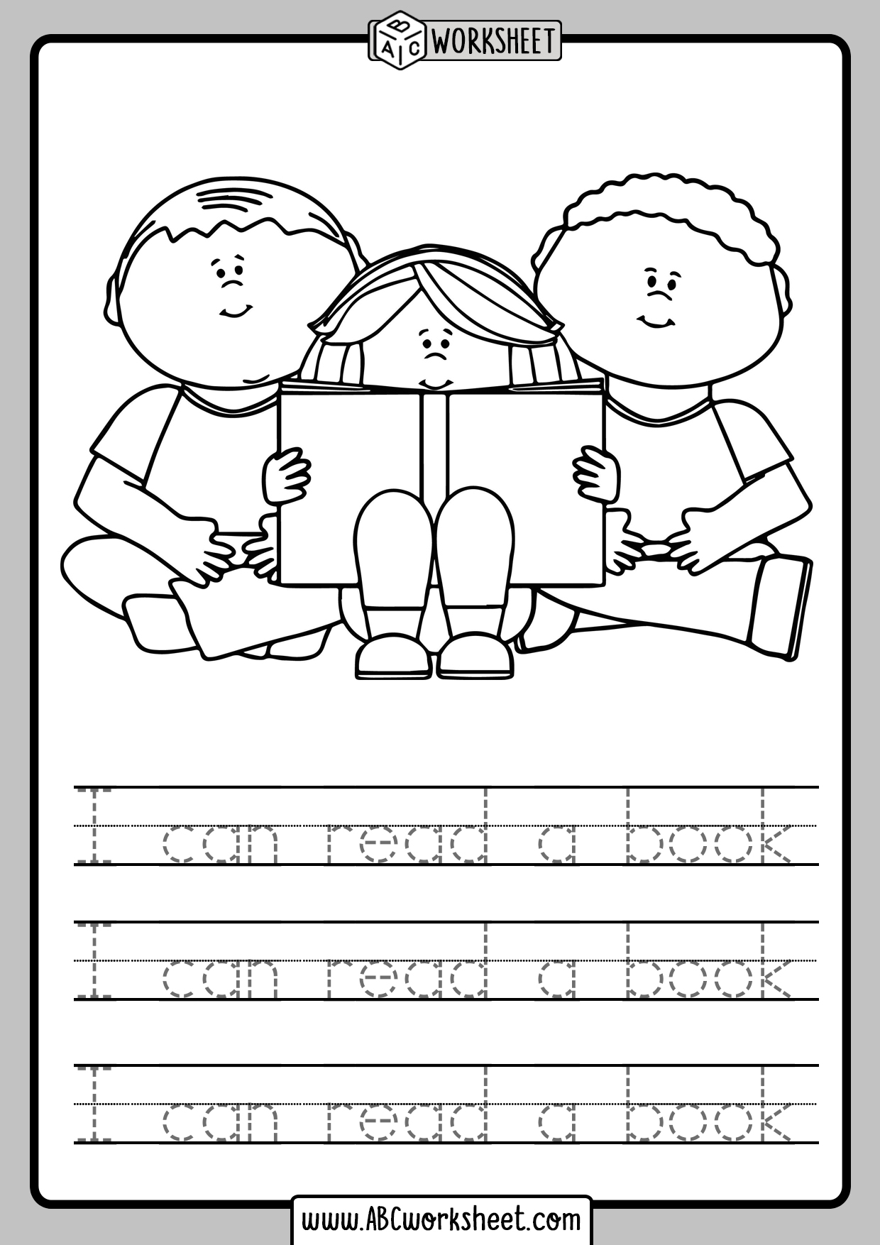Trace The Sentence Lessons Abc Worksheet Traceable Sentences Trace The Sentence Lessons Abc Worksheet Traceable Sentences