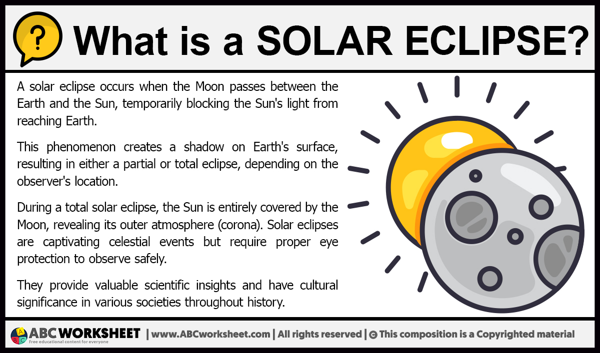 What is a Solar Eclipse?