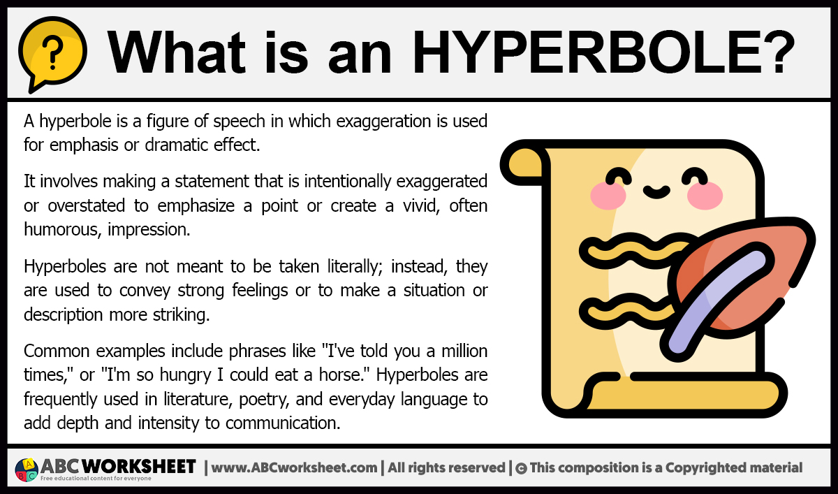 What Is An Hyperbole Definition Of Hyperbole What Is An Hyperbole Definition Of Hyperbole