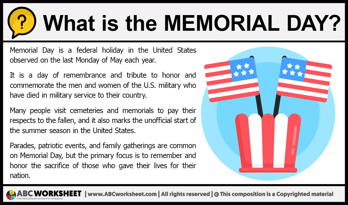 What is the Memorial Day