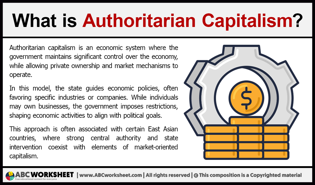 What is Authoritarian Capitalism